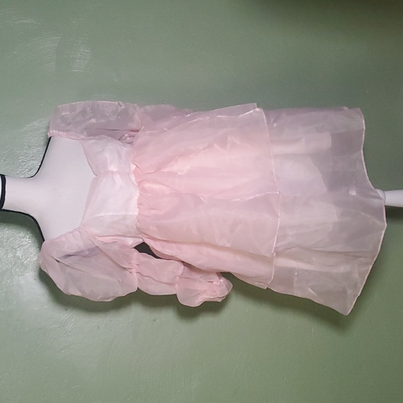 Dresses | Pink Princess Puff Barbiecore Dress | Poshmark